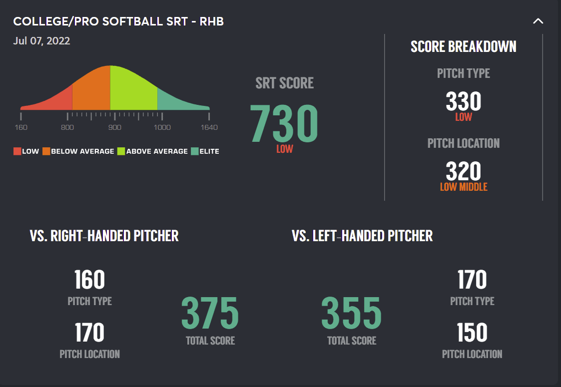 Softball 2.0 - GameSense